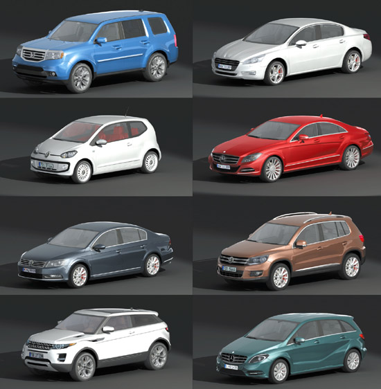 The 3D-models are a perfect solution for architectural visualizations ...