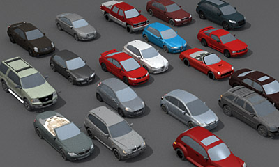 DOSCH DESIGN - DOSCH 3D: Lo-Poly Cars V1.2
