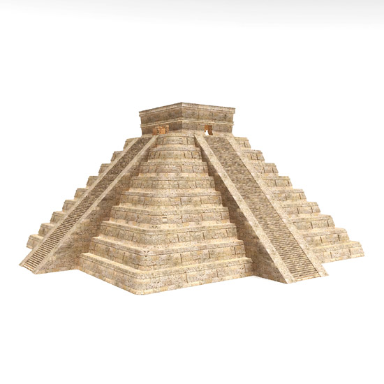 DOSCH DESIGN - DOSCH 3D: Mexican Pyramid