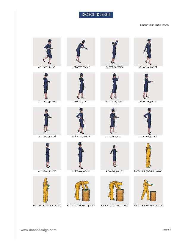 DOSCH DESIGN - 3D models, textures, HDRI, audio and viz-images