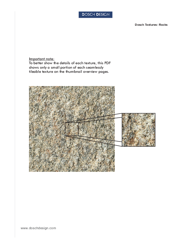 DOSCH DESIGN - DOSCH Textures: Rocks