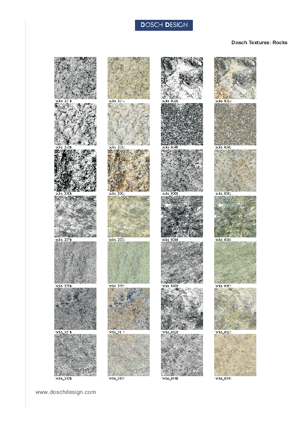 DOSCH DESIGN - DOSCH Textures: Rocks